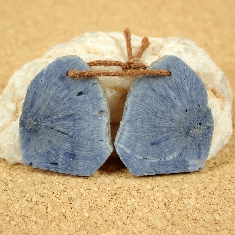 Blue Coral Jewelry - Etsy