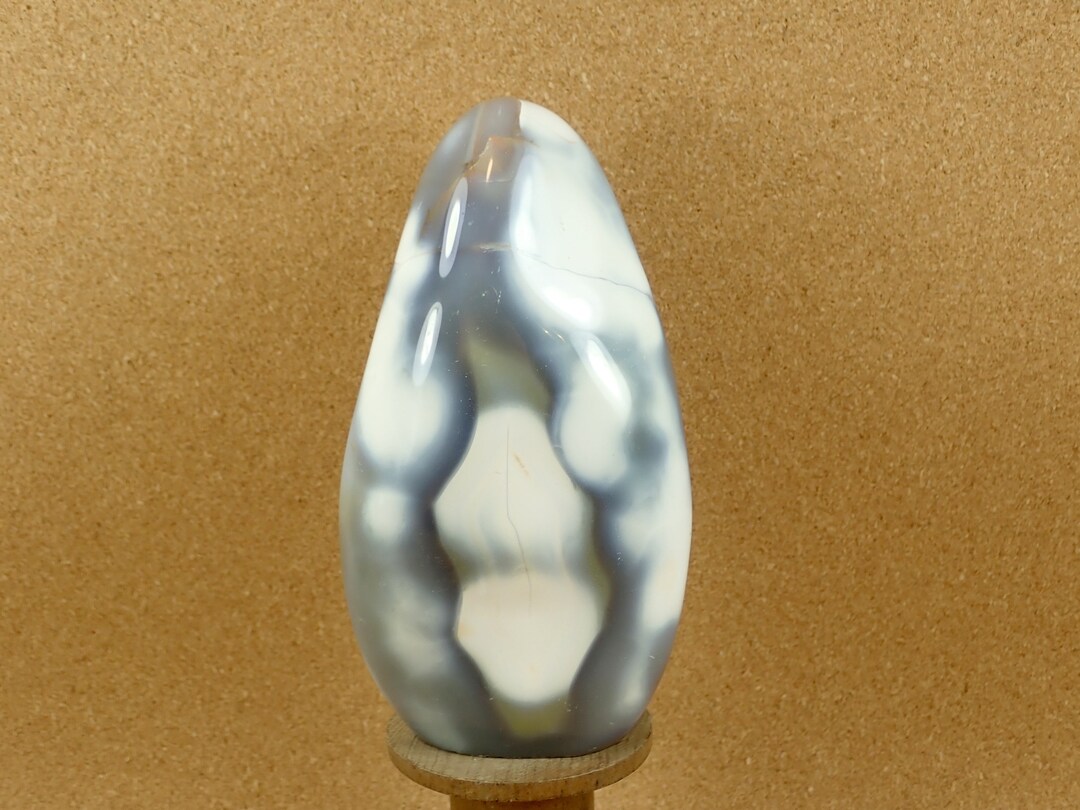 5.8in Orca Agate Freeform Smooth Carved Polished Display - Etsy
