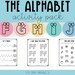 Alphabet Activity Book: Letters F-J, Preschool Worksheets (digital ...