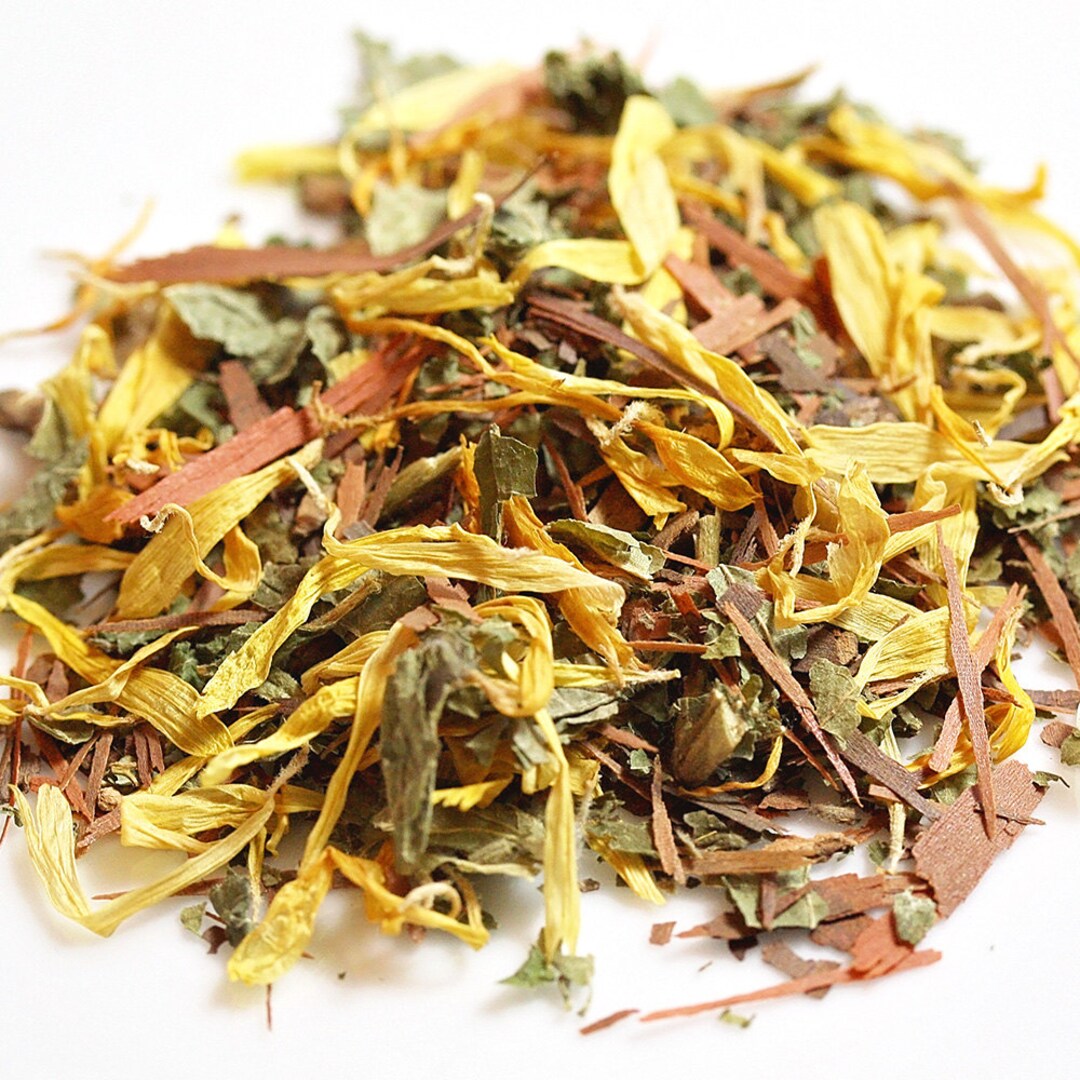 Taurus Organic Loose Leaf Tea ~ Calendula Tea ~ Blackberry Tea ~ Herbal ...