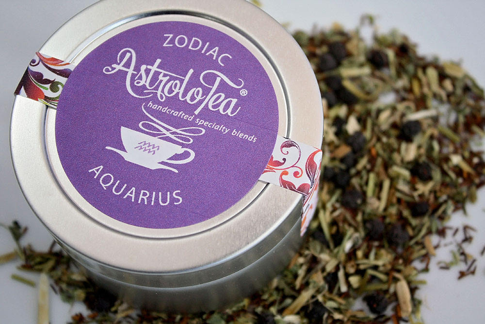 Aquarius Organic Loose Leaf Tea Aquarius Gift Zodiac Gift | Etsy