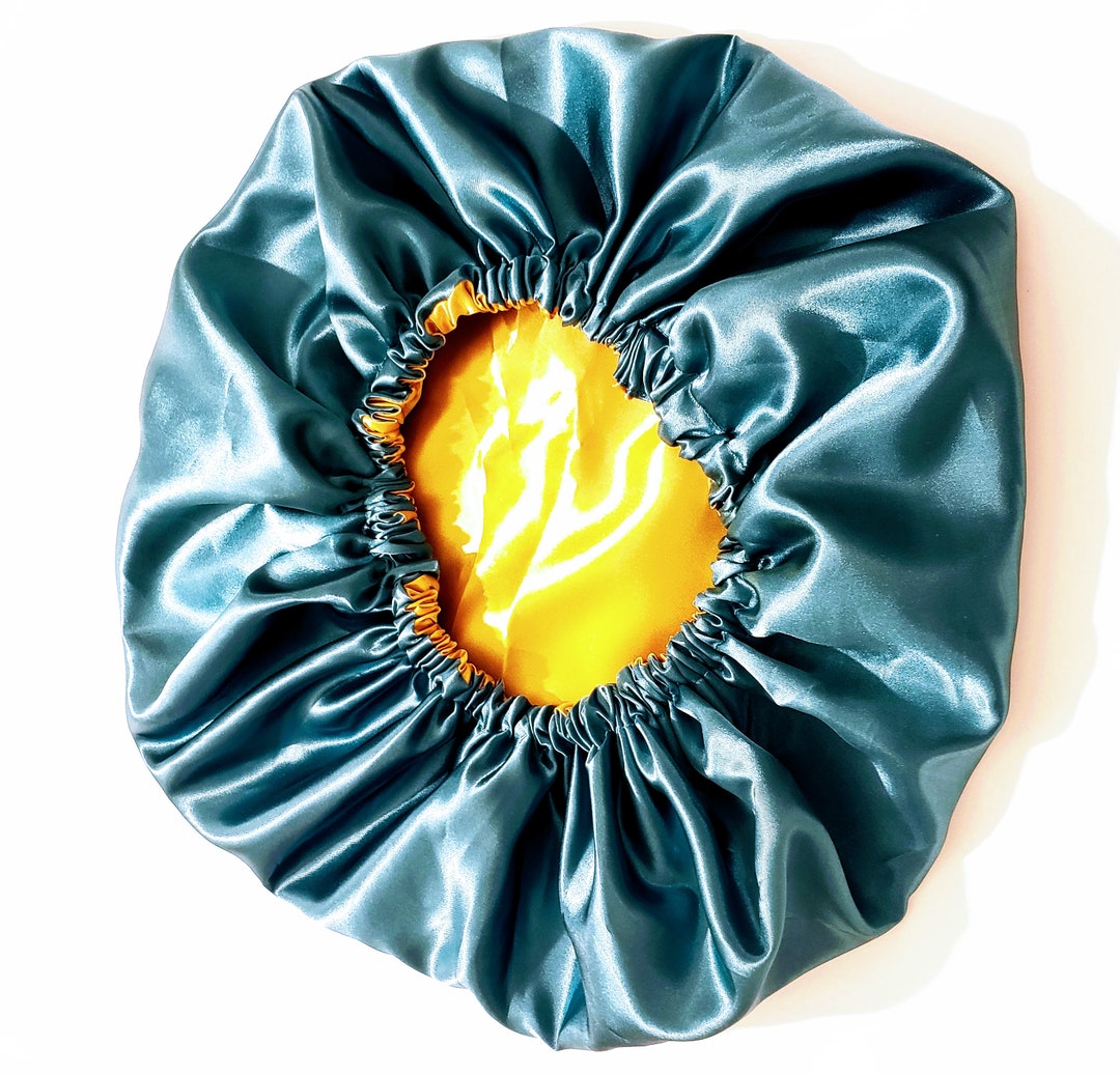 Extra Large Satin Hair Bonnet - XL Satin Bonnet - Silk Hair Bonnet ...
