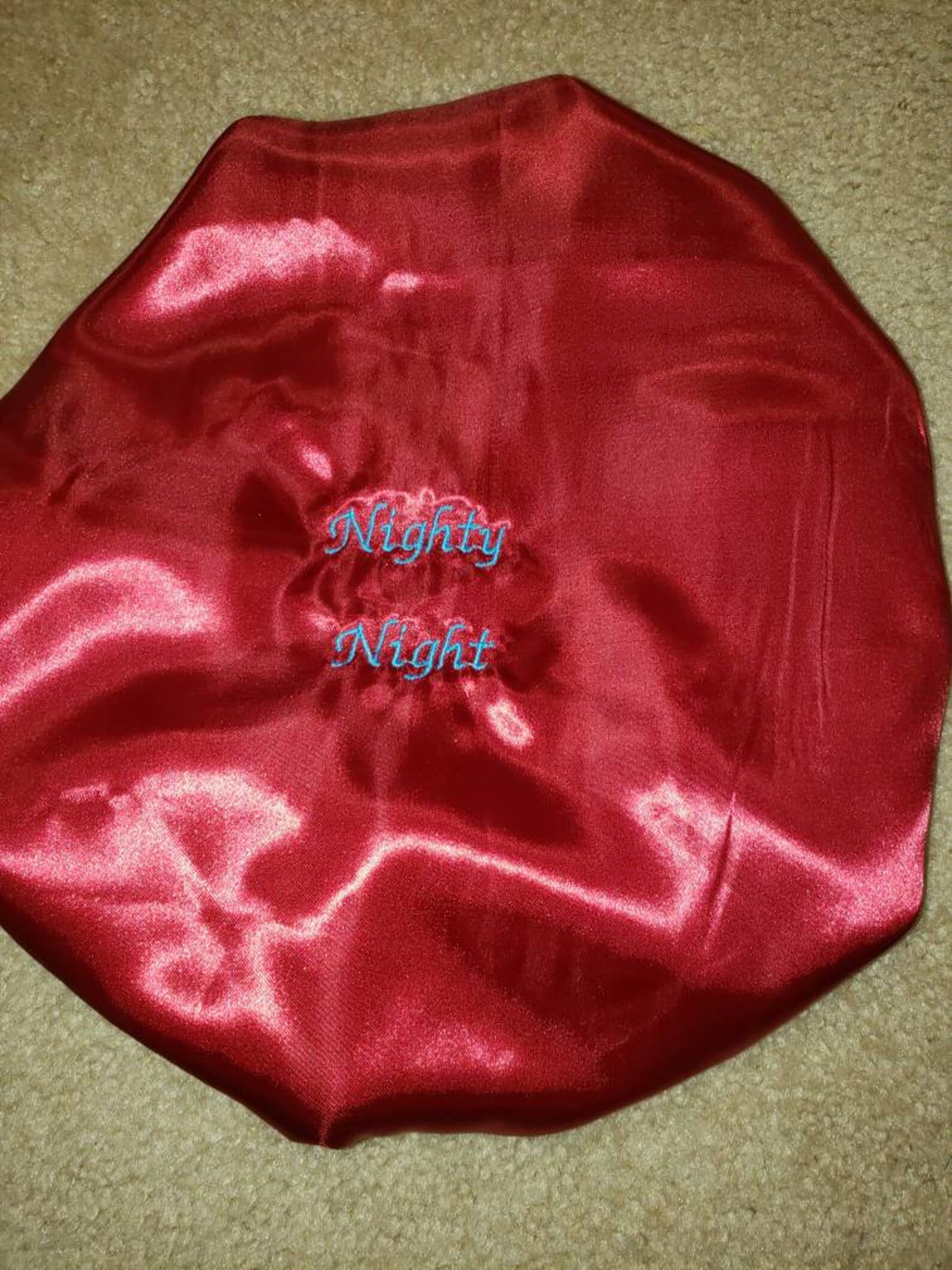 Satin Bonnet Custom Bonnet Silk Hair Bonnet Adult Bonnet | Etsy