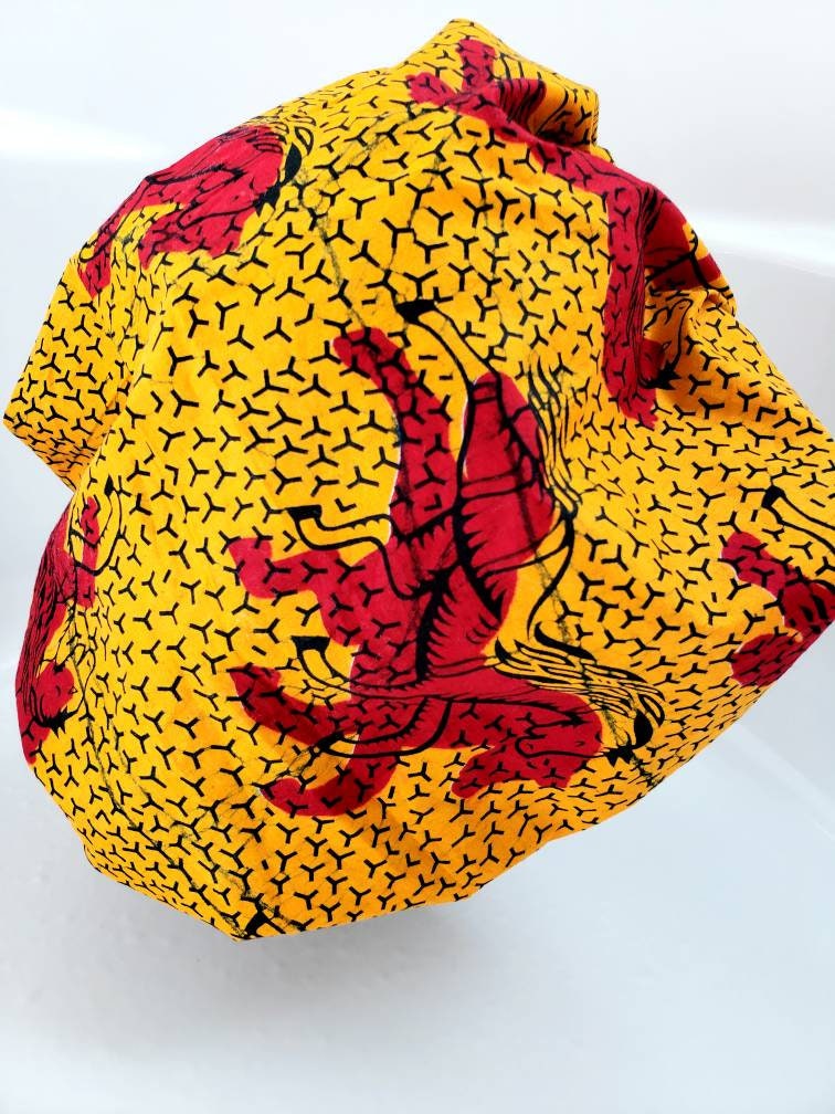 Satin Bonnet Reversible Bonnet Ethnic Bonnet Hair Bonnet - Etsy