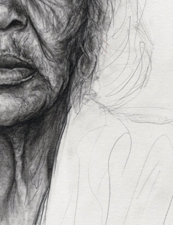 Tribal Drawing In Pencil