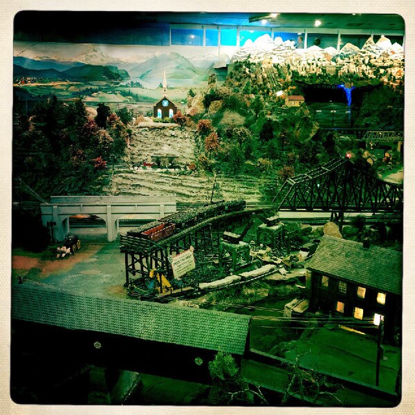 Miniature Railroad Train Bridge - Etsy