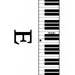 Treble & Bass Clef Note Flashcards With Coordinating Piano Key (DIGITAL ...