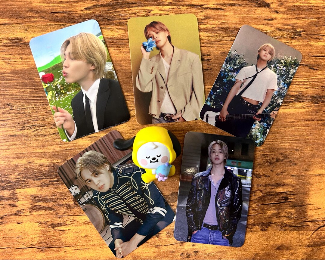 Jimin MUSE Fanmade Pc Set; With Free Authentic PC From MUSE Album - Etsy