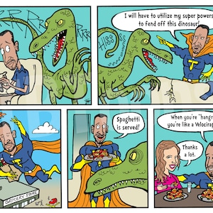 Custom COMIC STRIP Cartoon Personalized Drawing Digital - Etsy