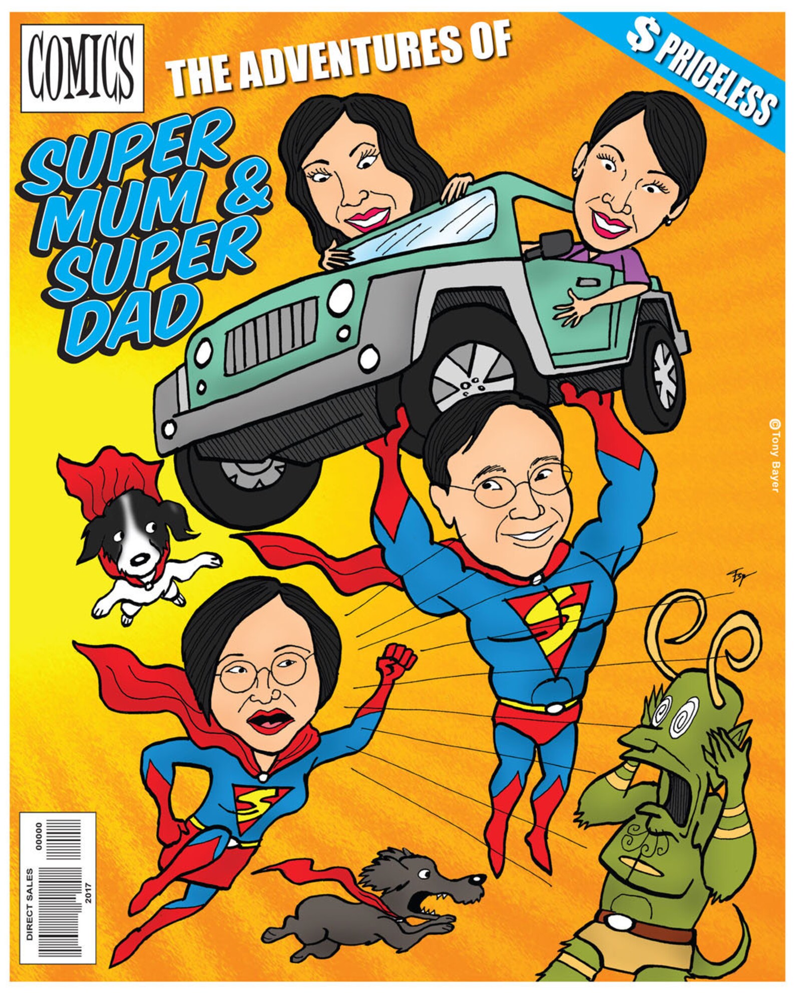 Custom COMIC BOOK Cover Superhero Cartoon Caricature Drawing | Etsy