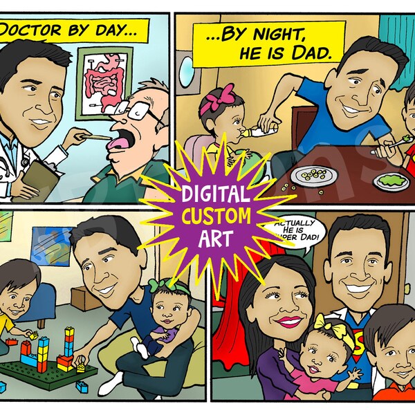 Personalized Comic - Etsy