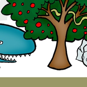 Bible Clipart 15 Old & New Testament Printable Digital Illustrations ...