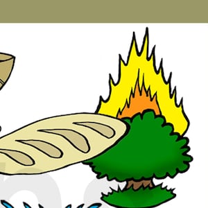 Bible Clipart 15 Old & New Testament Printable Digital Illustrations ...