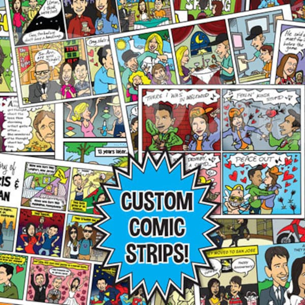 Personalized Comic - Etsy