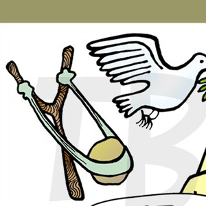 Bible Clipart 15 Old & New Testament Printable Digital Illustrations ...