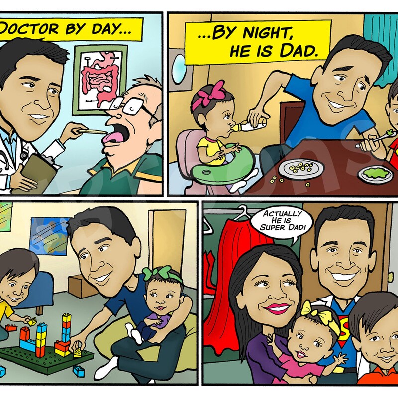 Personalized Comic - Etsy