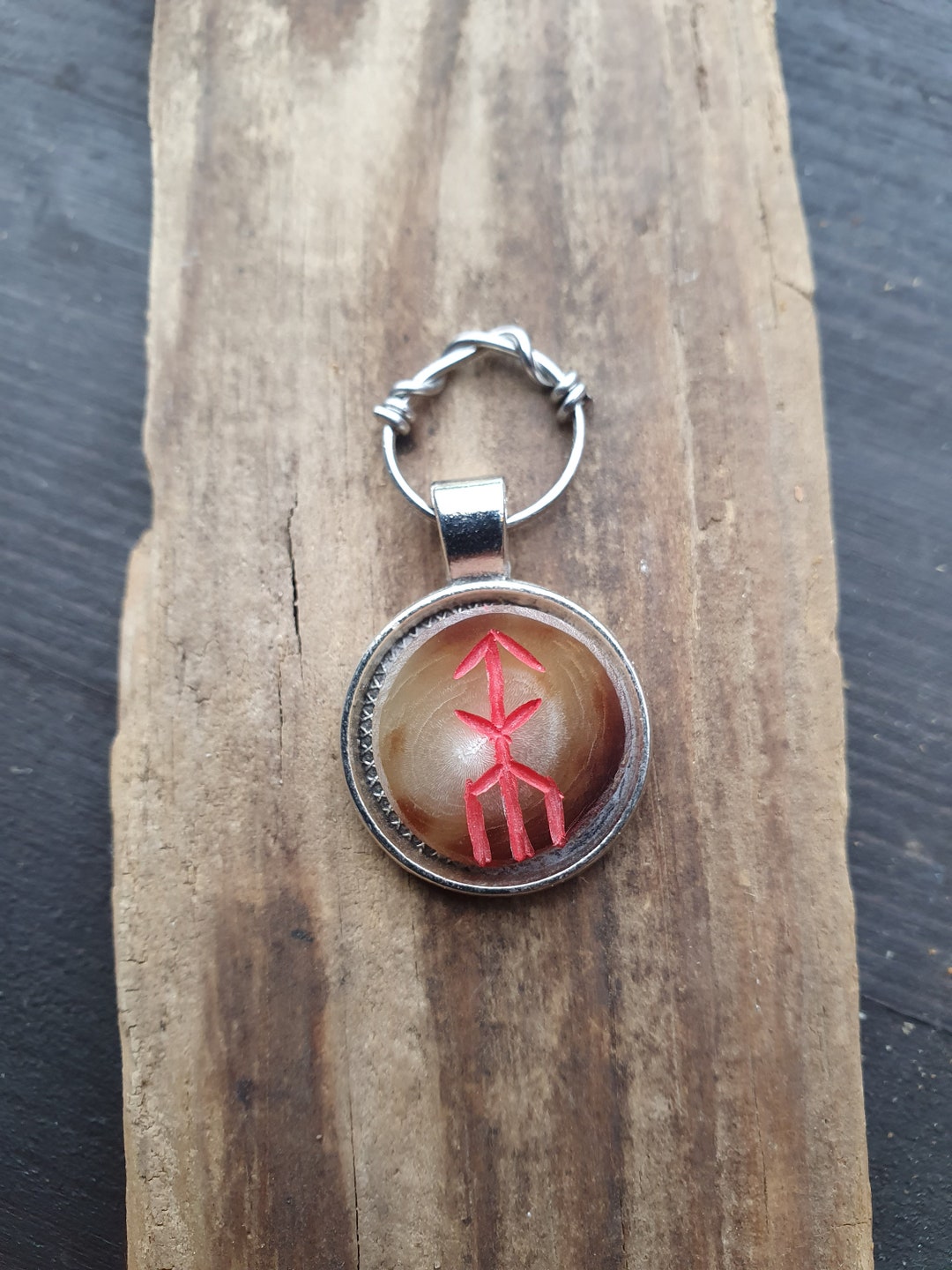 Small Norse Bind Rune Protection Amulet - Etsy