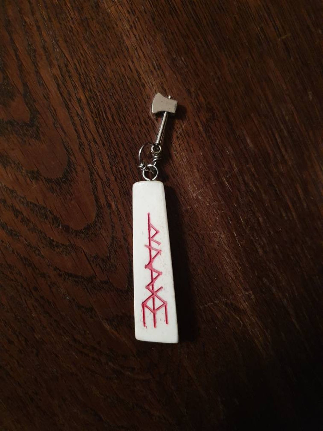 Norse Warrior Bindrune Amulet - Etsy