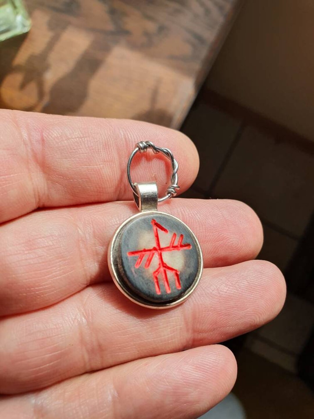 Rune Eagle Norse Talisman - Etsy