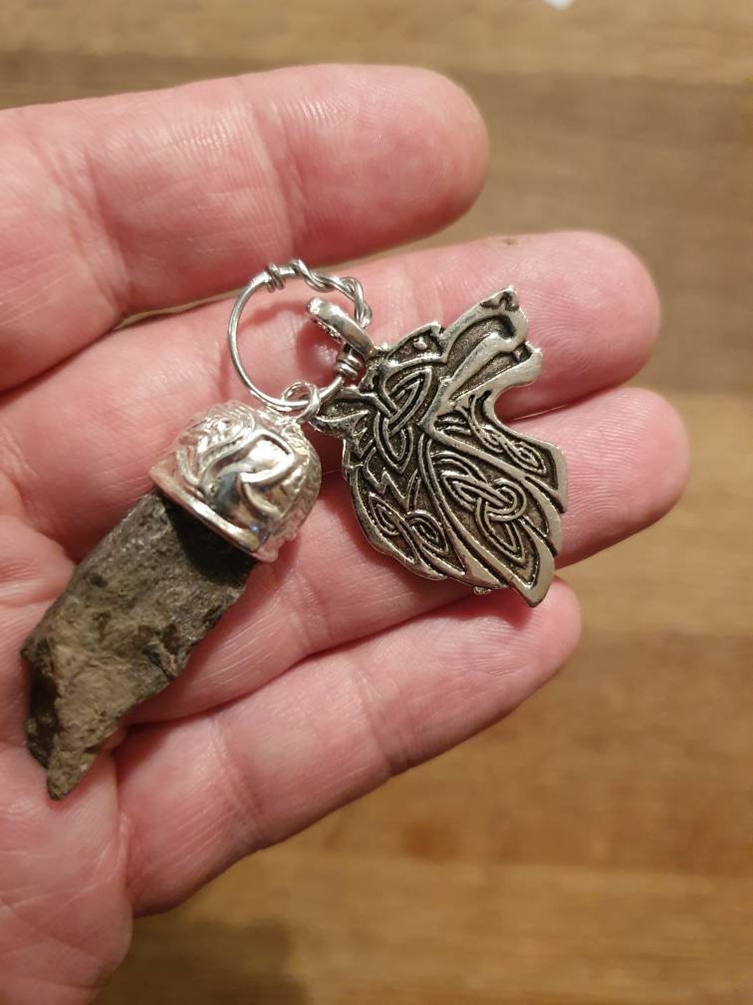 Wargaz Germanic Wolf Norse Amulet - Etsy