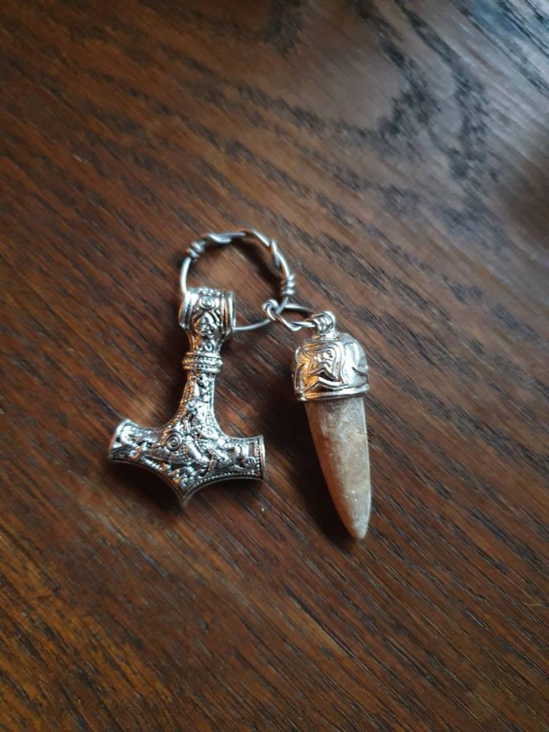Thor Thunderbolt Norse God Charm Viking Warrior Talisman - Etsy