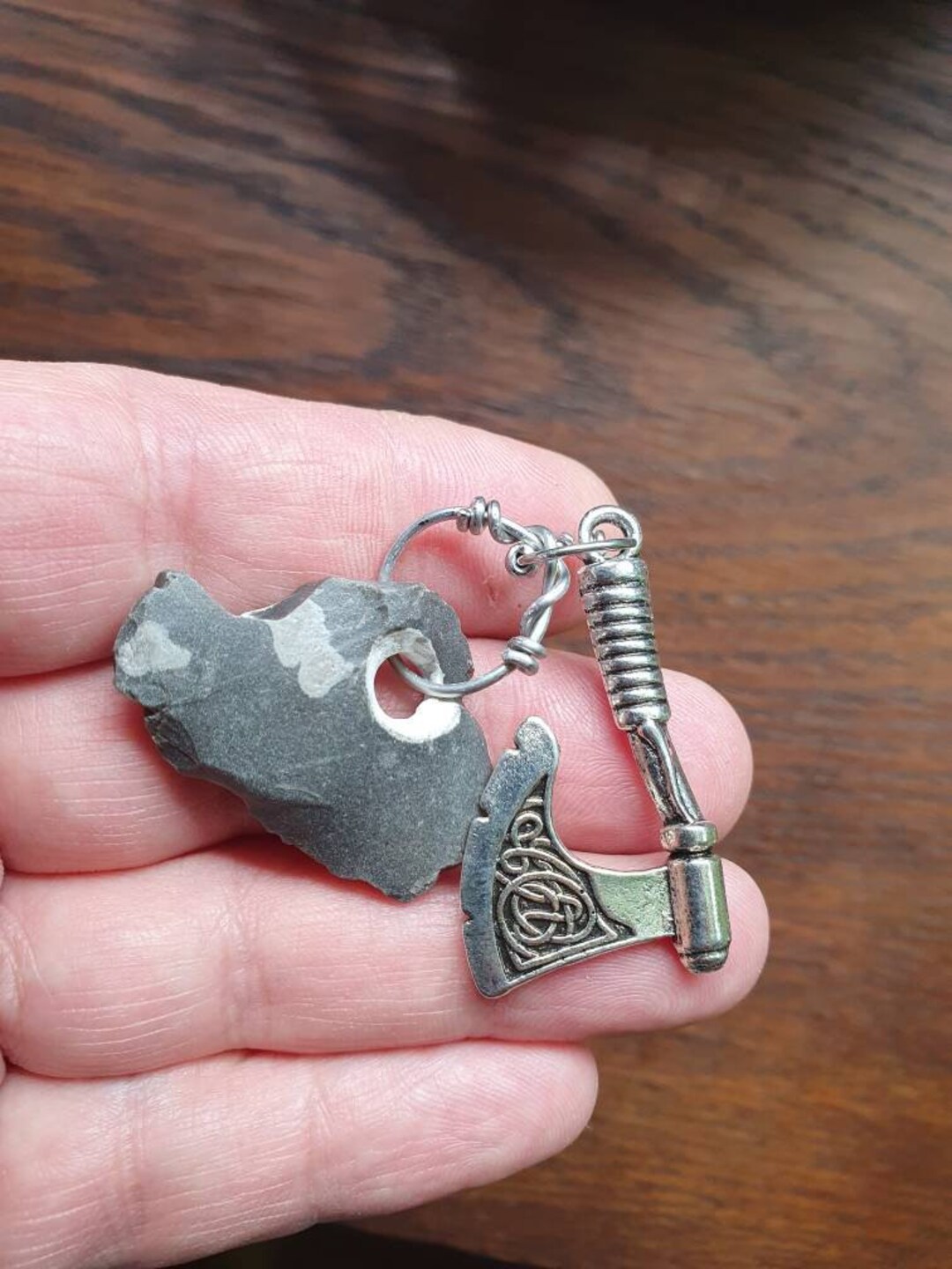 Odinstone Norse Battleaxe Amulet - Etsy