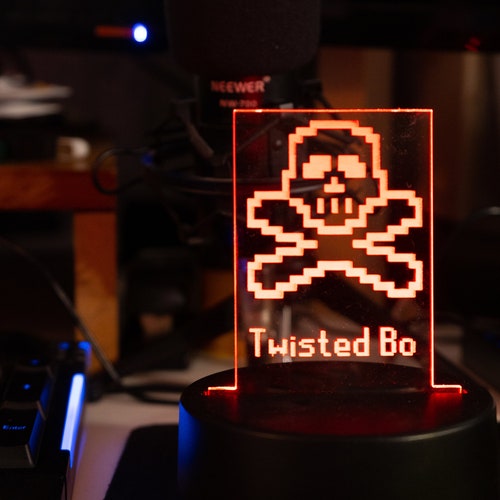 Runescape OSRS Ironman LED Desk Light - Etsy