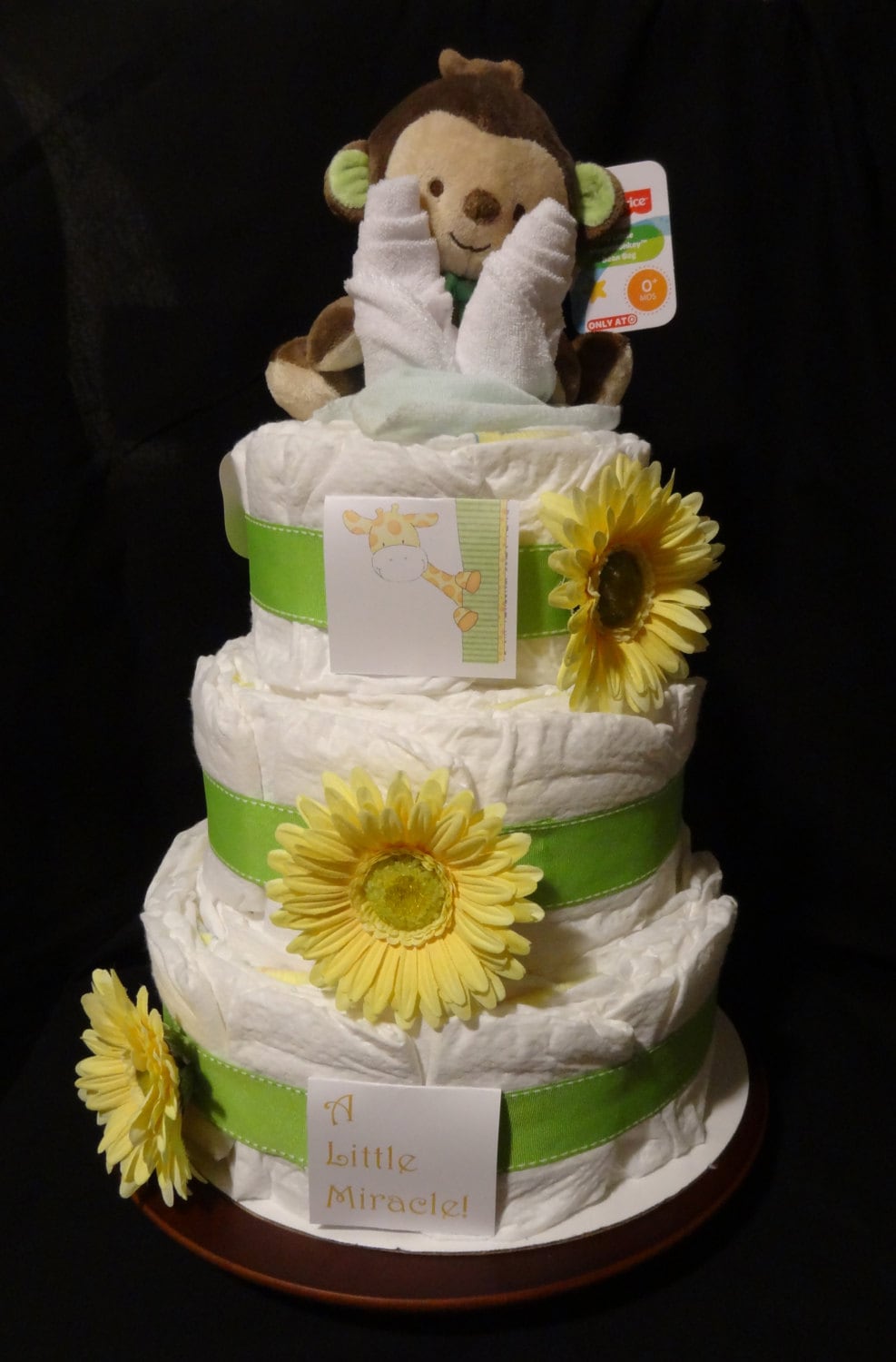 Gender Neutral Diaper Cake - Etsy
