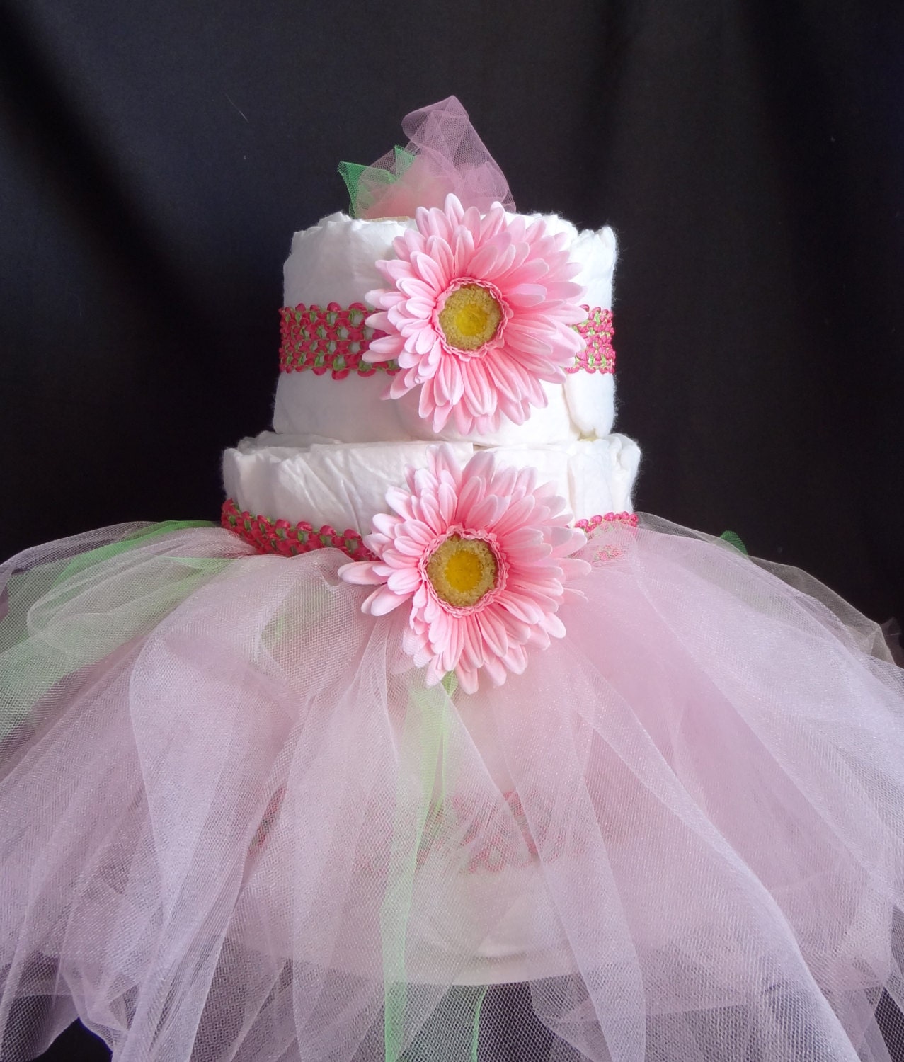 Custom Tutu Diaper Cake Almost Any Color - Etsy