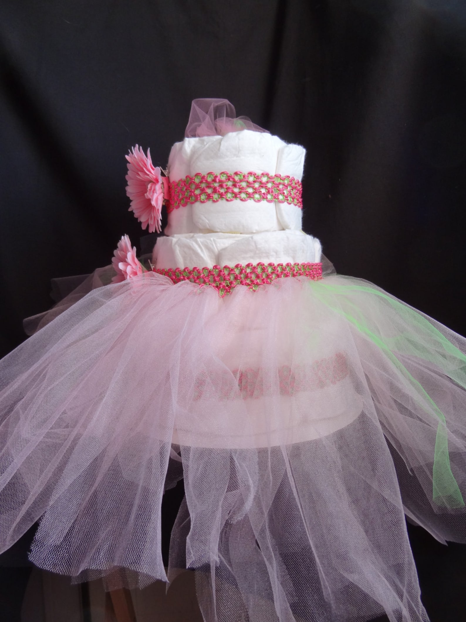 Custom Tutu Diaper Cake Almost Any Color - Etsy