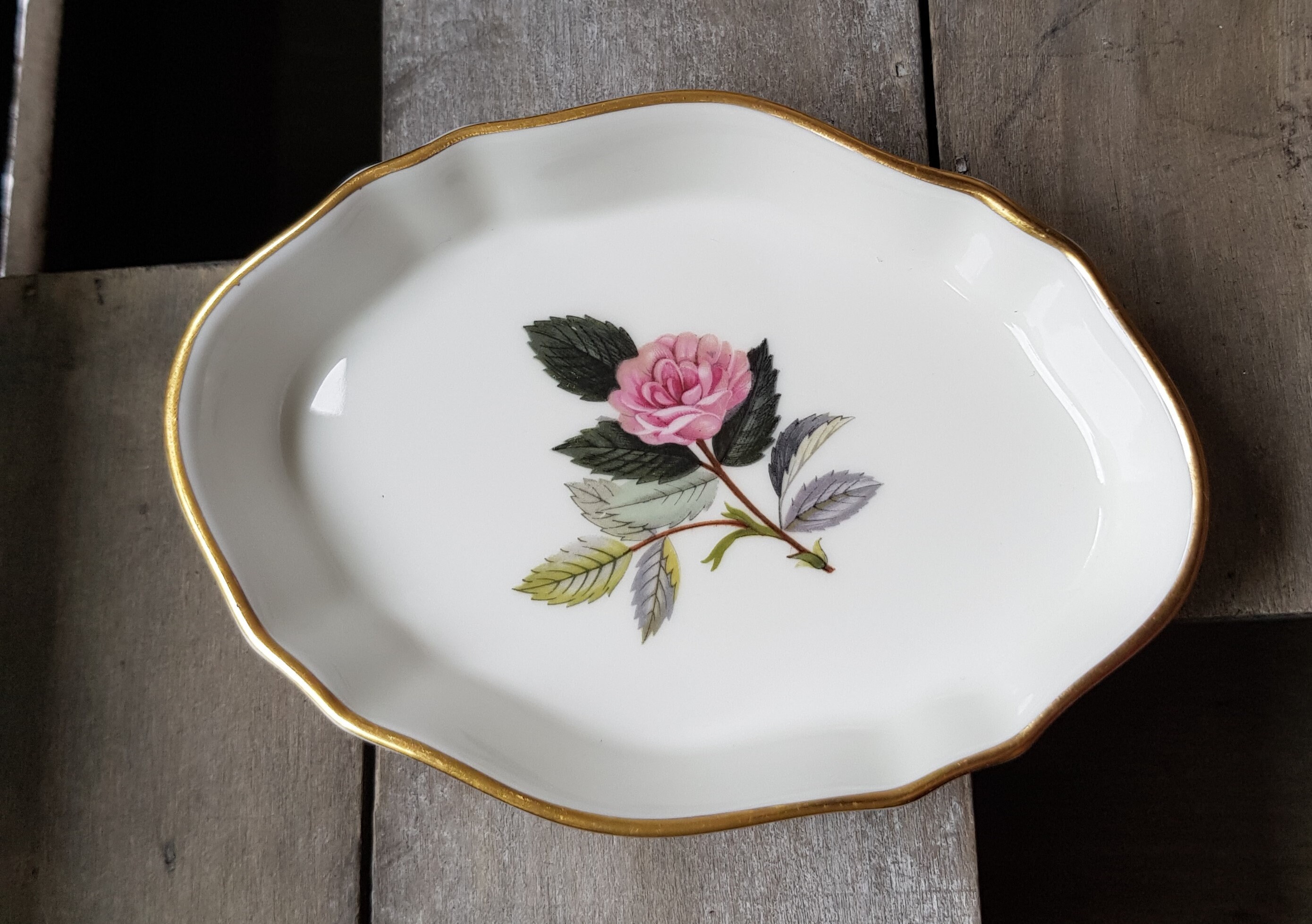 Wedgwood Bone China England Hathaway Rose Pattern | Etsy