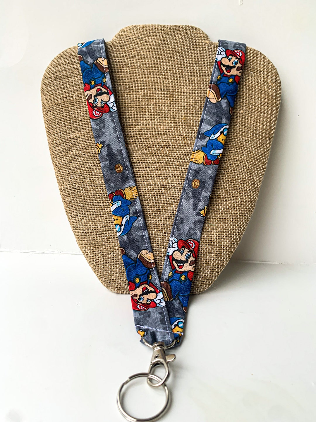 Mario Lanyard, Gaming Lanyard - Etsy