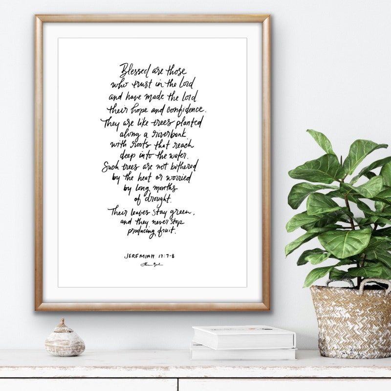 Jeremiah 17 - Etsy