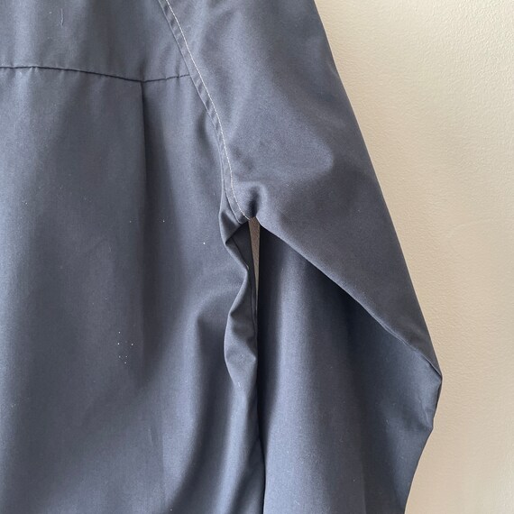 70s navy blue kmart zip up jacket - Gem