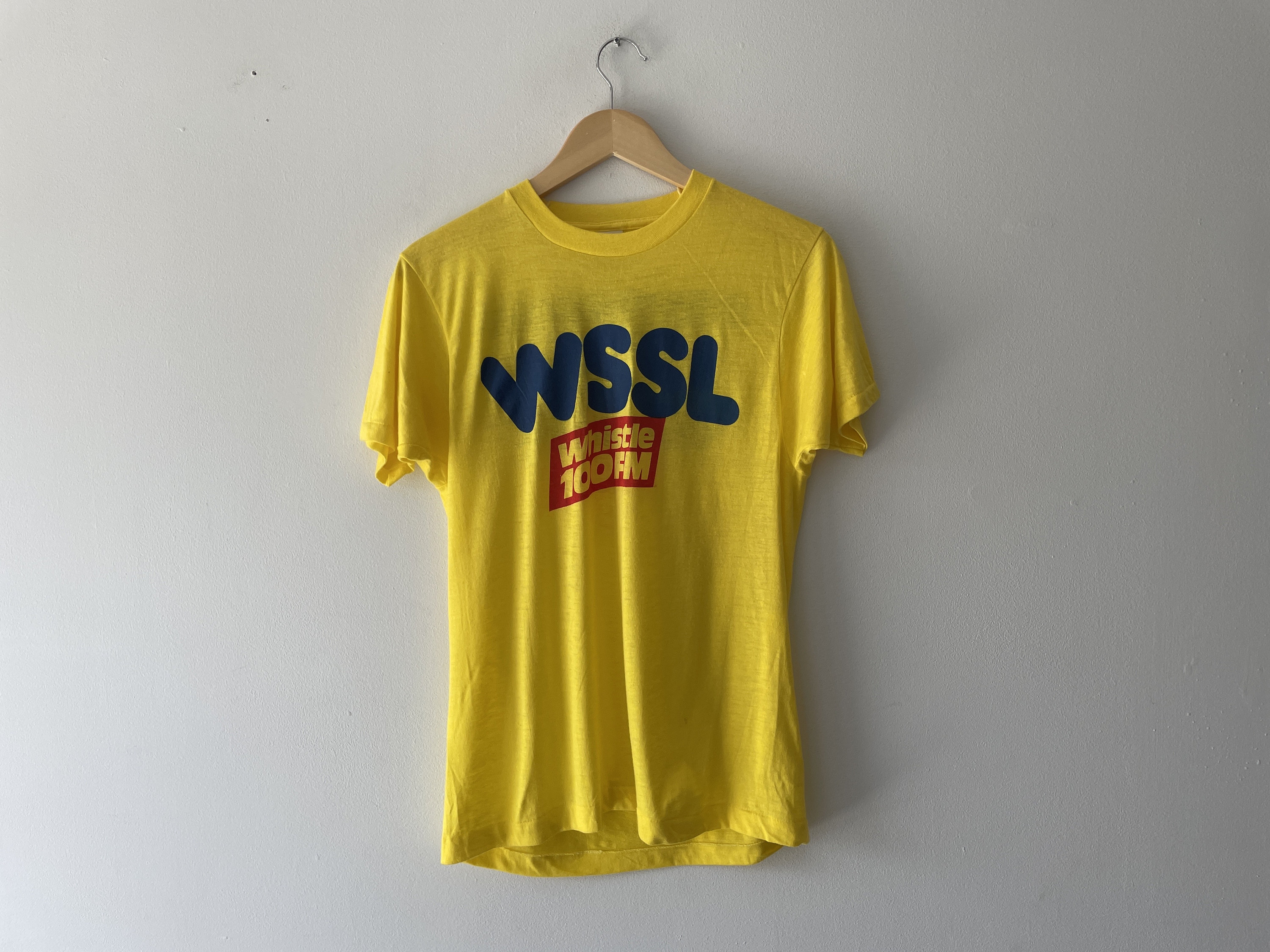 80s WSSL Radio Station T Shirt - Etsy