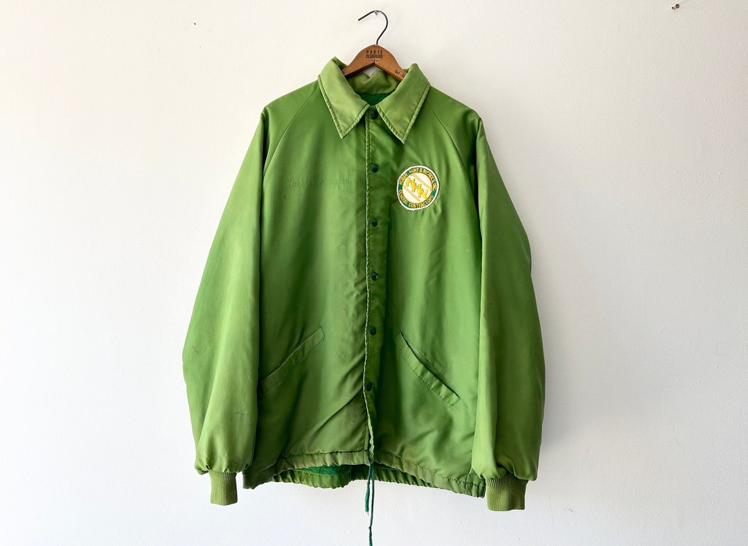 70s Joker Green Jacket - Etsy