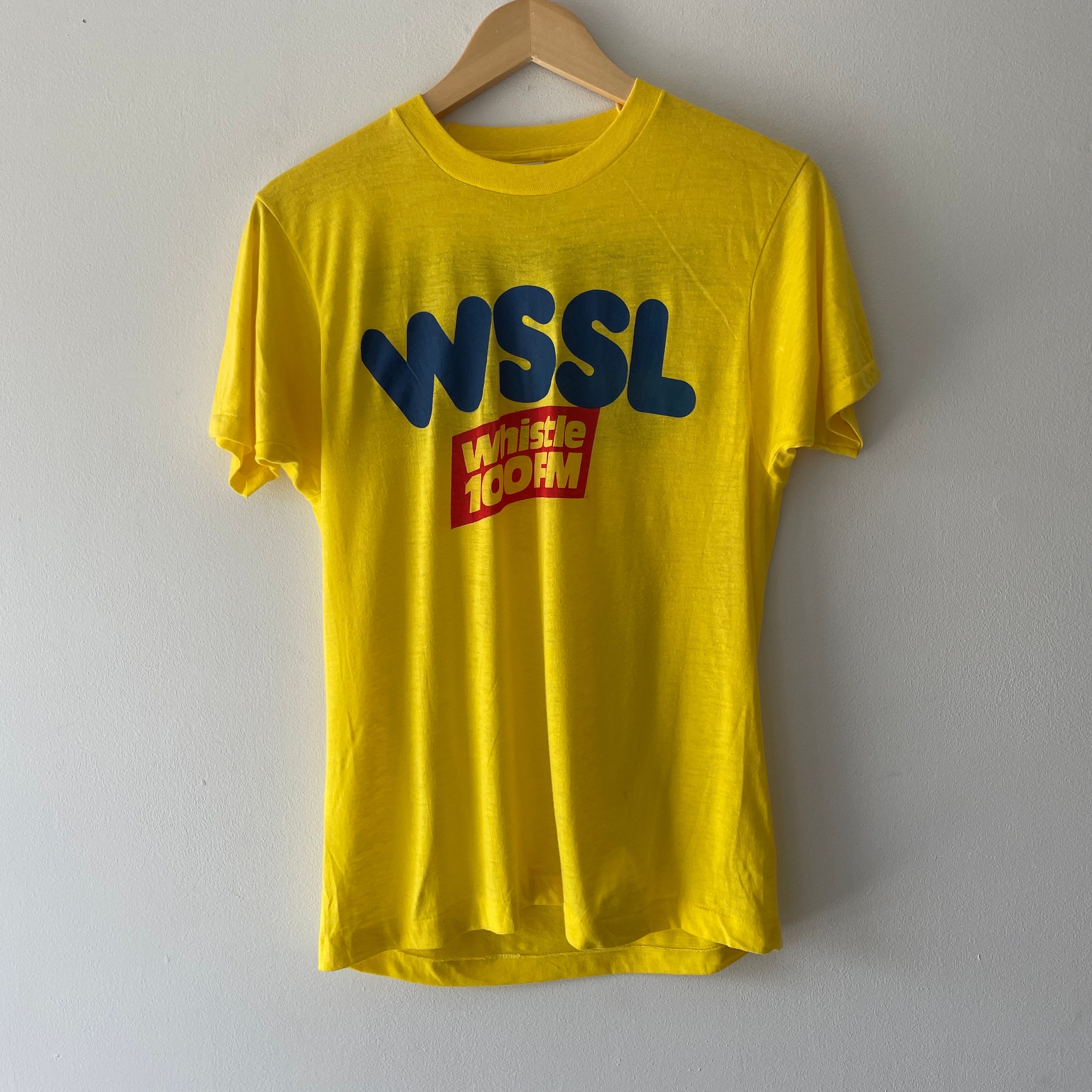 80s WSSL Radio Station T Shirt - Etsy