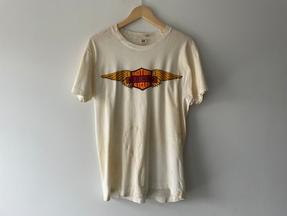 70s t-shirt harley vintage - Gem 70s t-shirt harley vintage - Gem