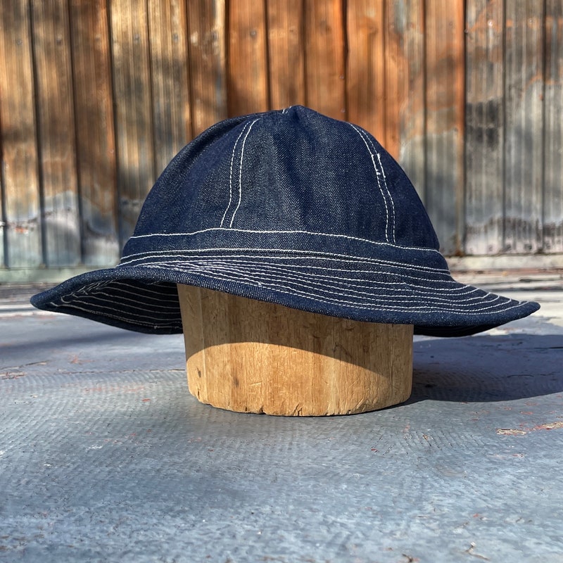 Denim Blue Hat - Etsy