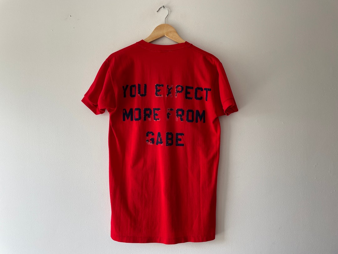 70s Red Gabe T Shirt - Etsy