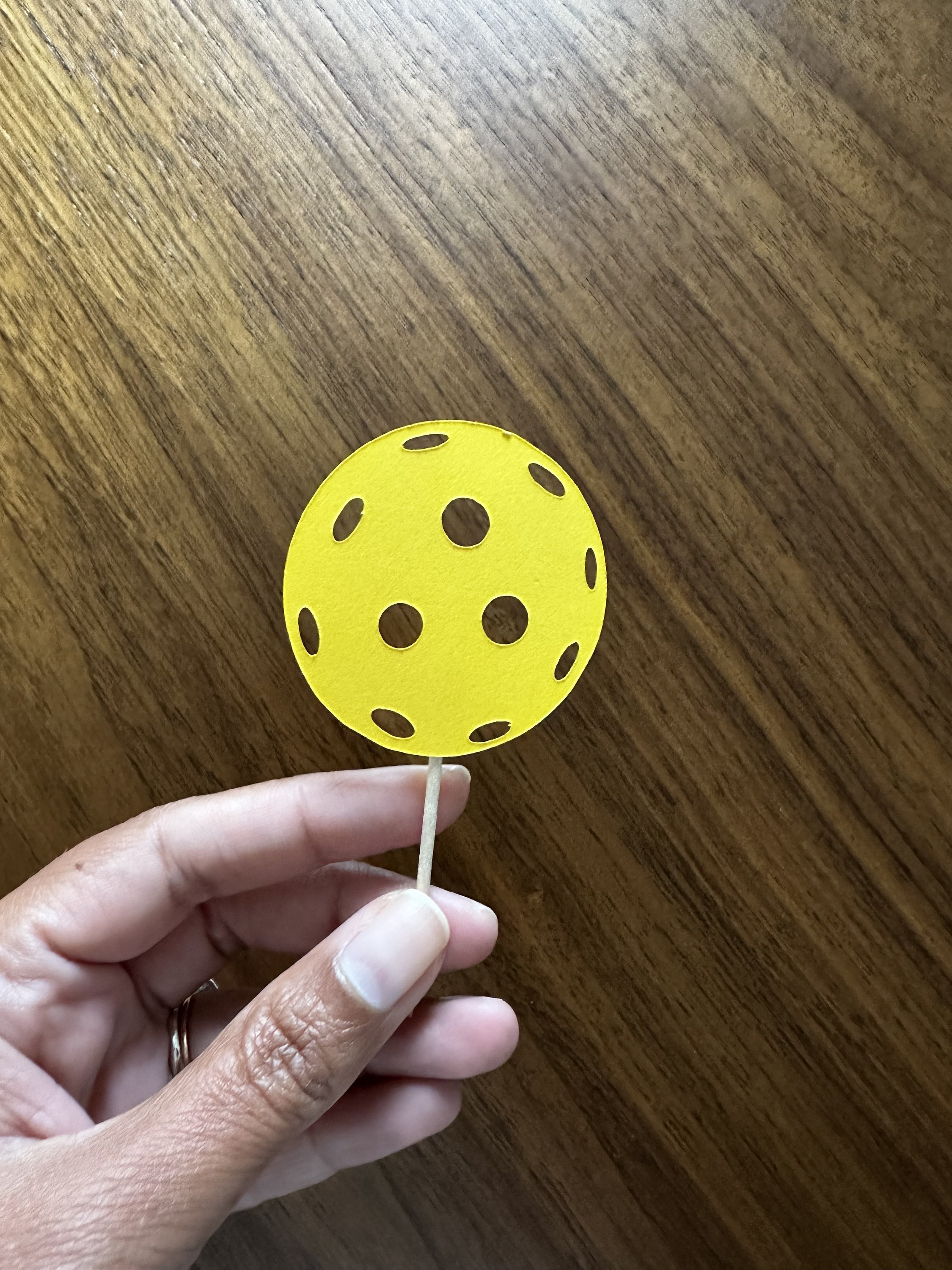 12pc Pickleball Cupcake Toppers | Pickleball Party | Pickleball Team ...