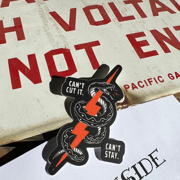 Lineman Decal - Etsy