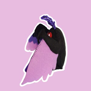 Cute Cryptid Mothman Felt Sewing Pattern (DIGITAL DOWNLOAD) - Etsy