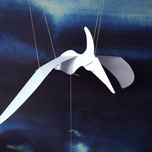 DIGITAL PATTERN - Pteranodon Pterosaur Dinosaur Flapping Mobile - Card ...