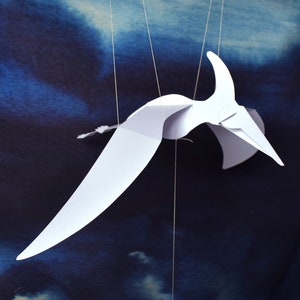 DIGITAL PATTERN - Pteranodon Pterosaur Dinosaur Flapping Mobile - Card ...