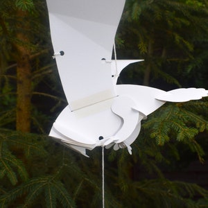 DIGITAL PATTERN Flapping Owl Bird Mobile Card / Paper - Etsy