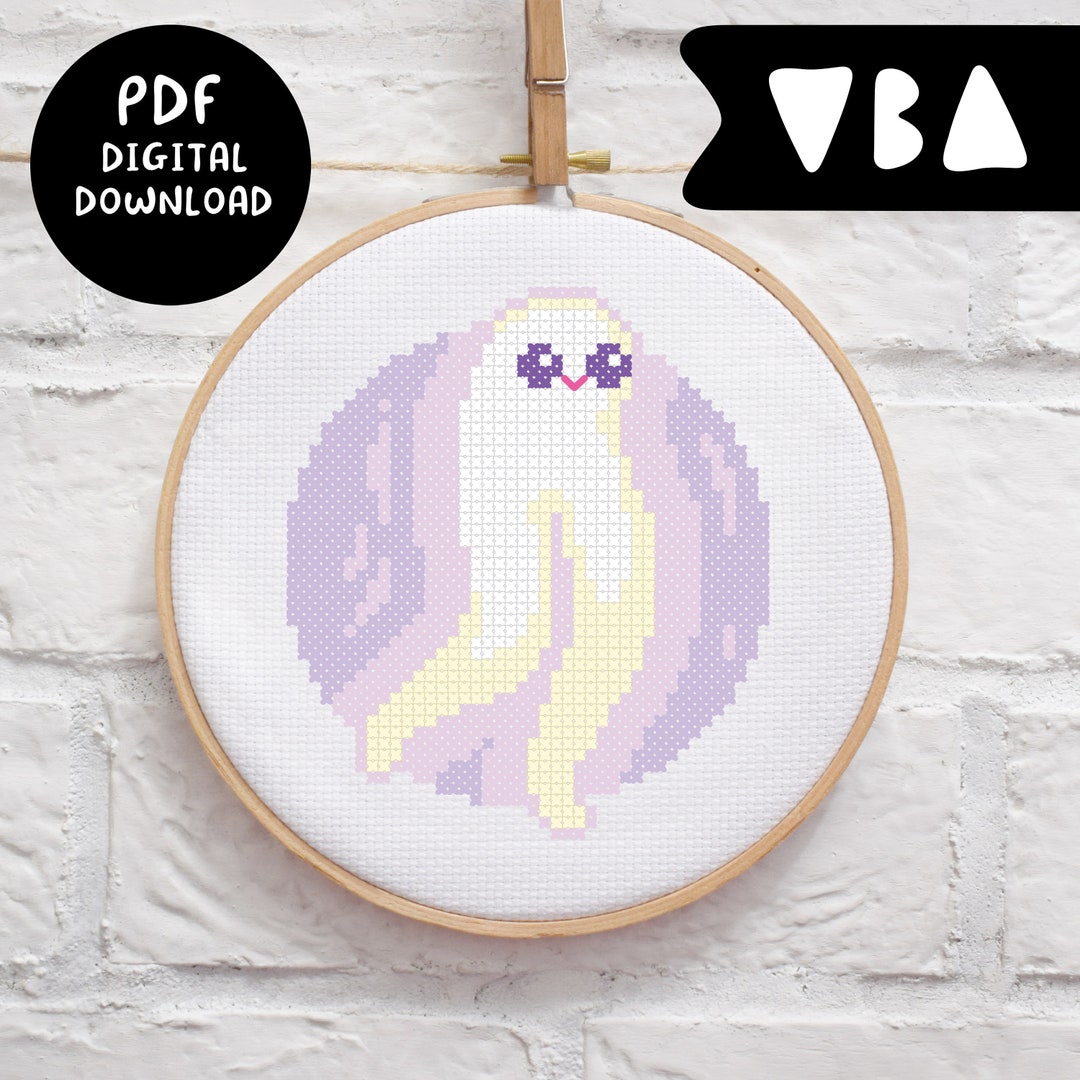 Cute Cryptid Fresno Nightcrawler Alien Pattern (cross Stitch DIGITAL ...