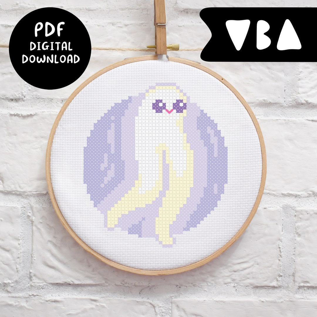 Cute Cryptid Fresno Nightcrawler Alien Pattern cross Stitch DIGITAL ...
