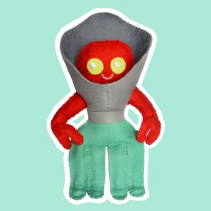 Cute Cryptids X4 Felt Sewing Patterns (mothman, Nessie, Flatwoods ...