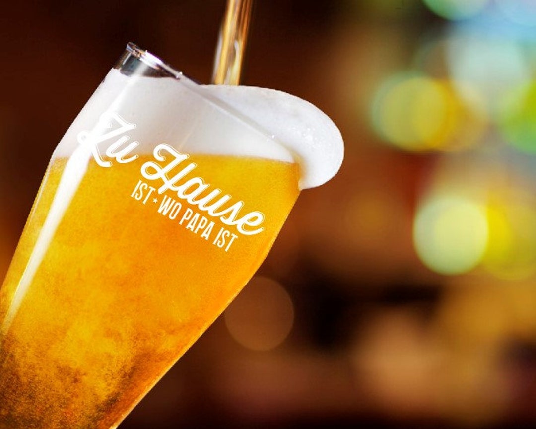 Weizenbierglas Mit Gravur Geschenkidee Personalisiertes Weizenbierglas ...